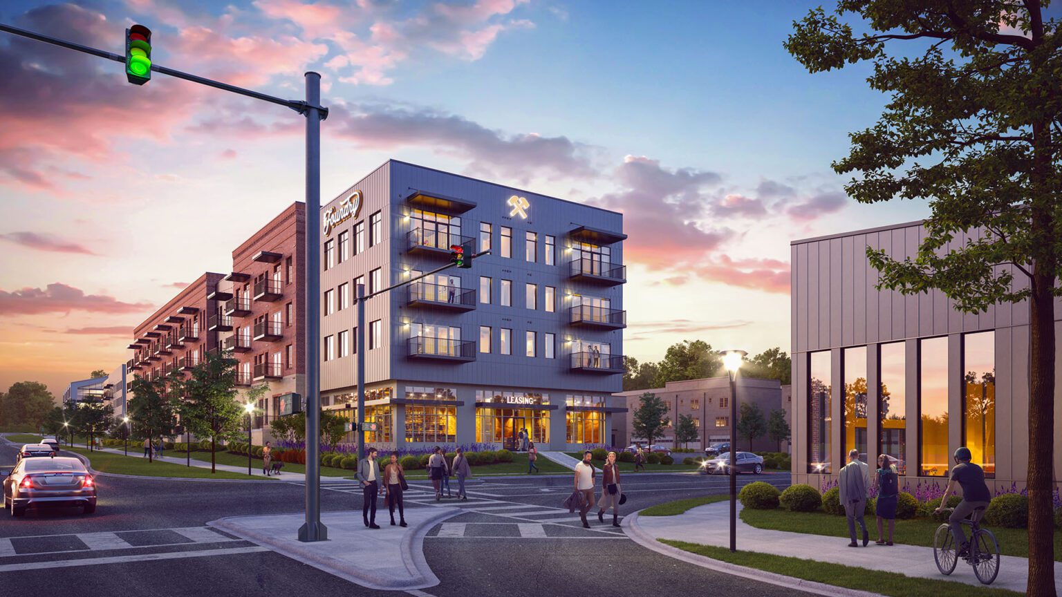 Mixed Use Renderings - MaxWave3D